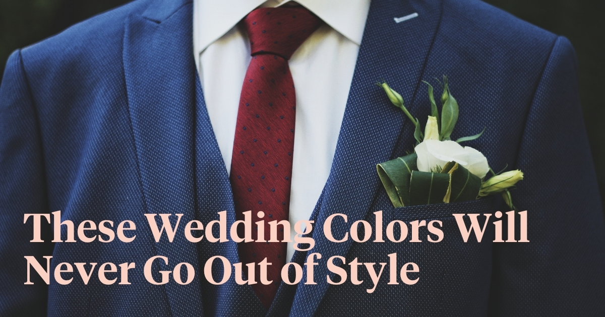 5 Timeless Wedding Color Palettes