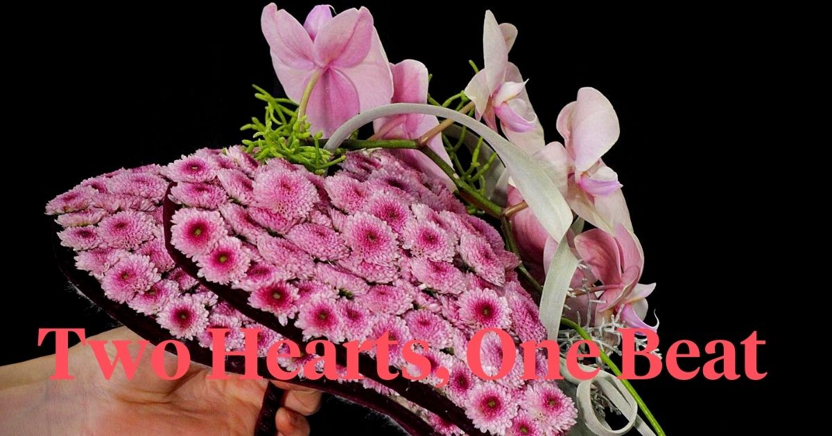 When Two Hearts Collide - I Love to Design Wedding Flowers