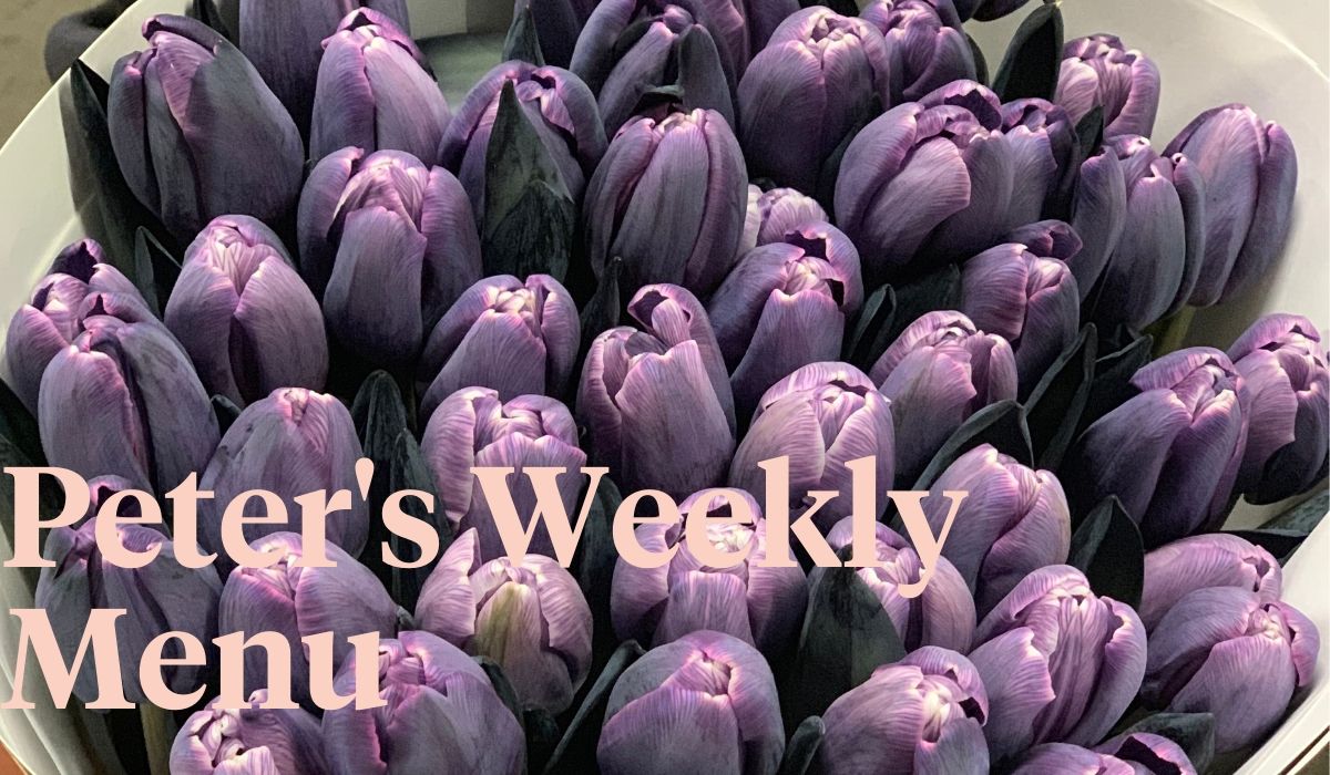 Peter's Weekly Menu Episode #34