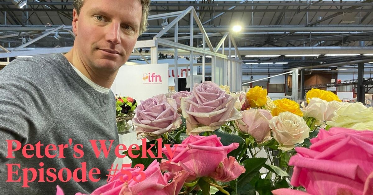 Peter's Weekly Menu Episode #53 - Spring Flowers in Aalsmeer