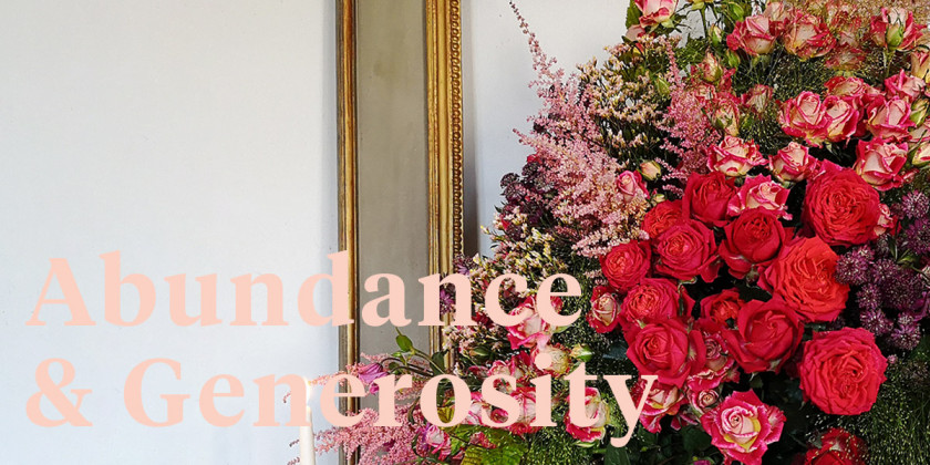 A French-Style Bouquet From Red Lands Roses