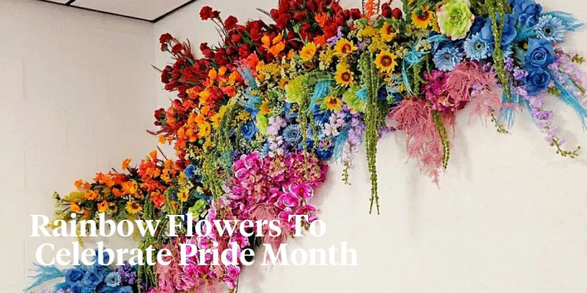 Pride Month Flowers That Match the Rainbow Flag Colors