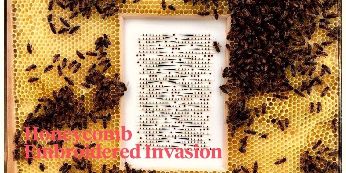 Golden Honeycomb Makes a Statement in Ava Roth’s Art