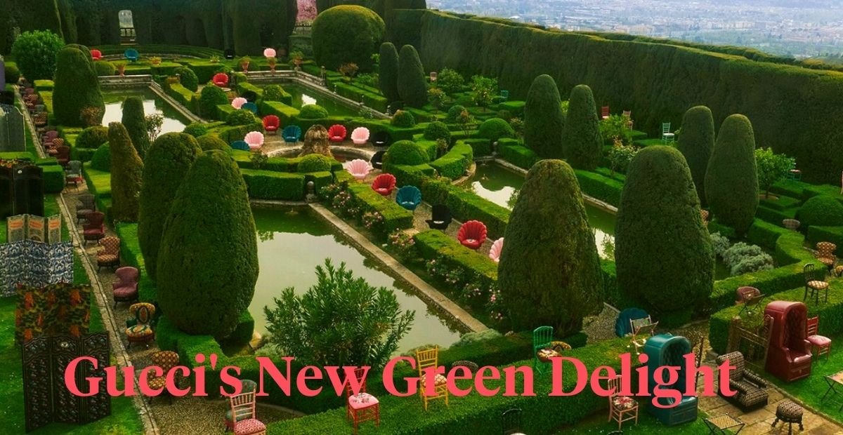 Gucci Décor Collection's Botanical Garden of Green Happiness