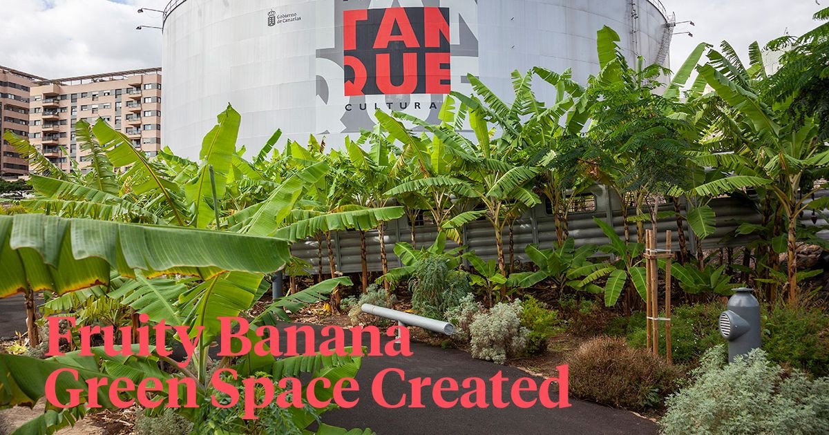The Intriguing Banana Garden Designed by Menis Architects