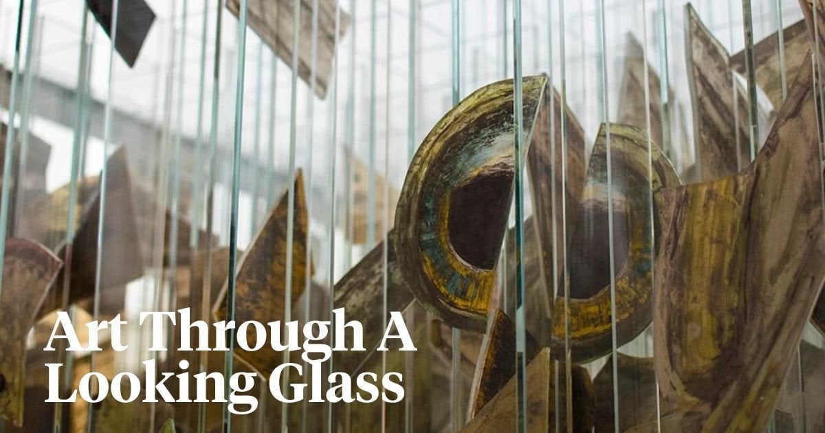 Anamorphic Glass Reveals Endangered Animals in Art