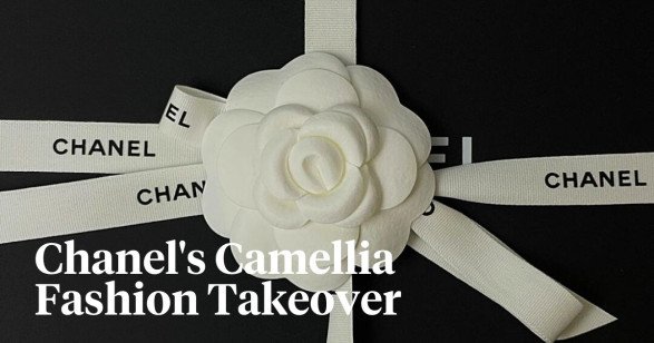 Camellias Take Over Chanel’s Fashion Show in Paris
