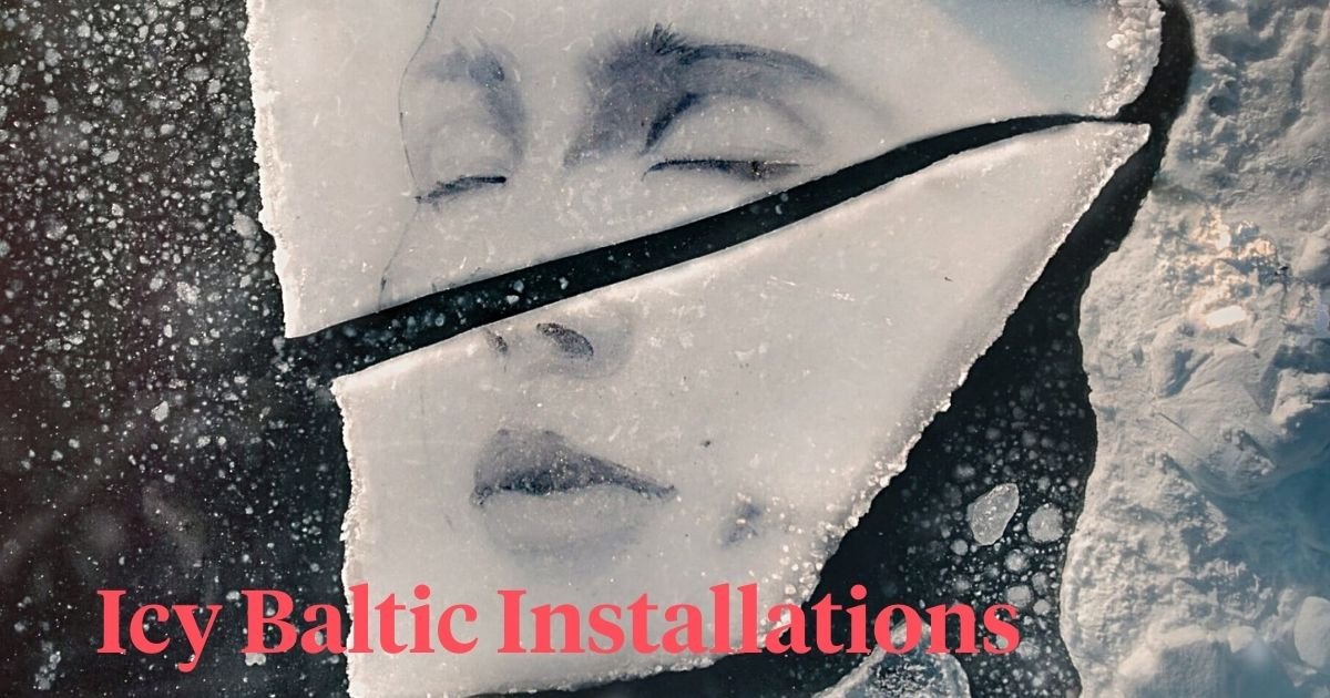 David Popa Ice Floe Portraits and Ephemeral Land Art