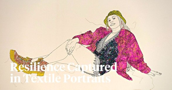 Gio Swaby Showcases Her Textile Portraits Artworks