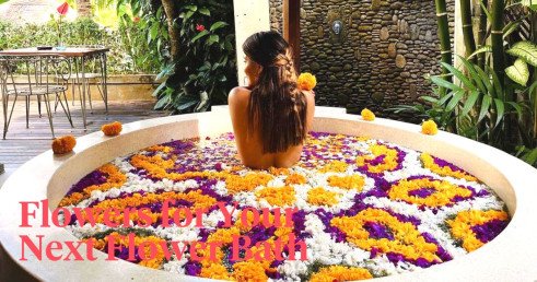 Relax and Rejuvenate with These 10 Flower Bath Ideas