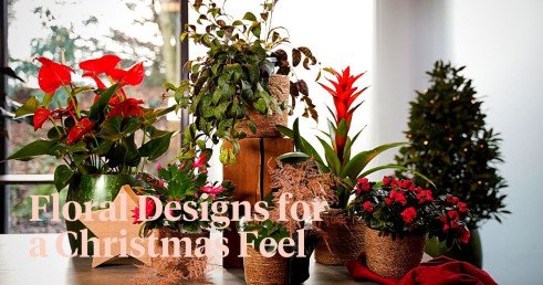 The True Essence of Christmas Portrayed in Floral Designs
