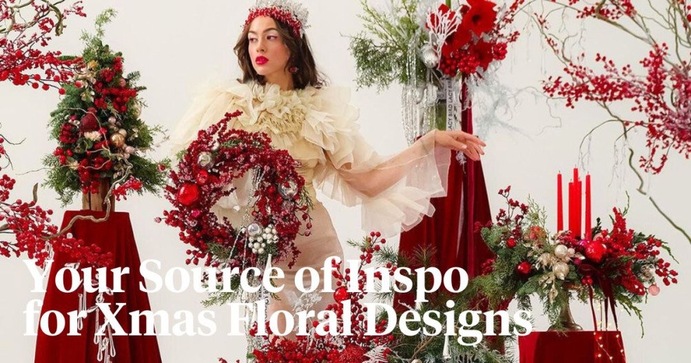 Unique Christmas Floral Arrangements for your Holidays