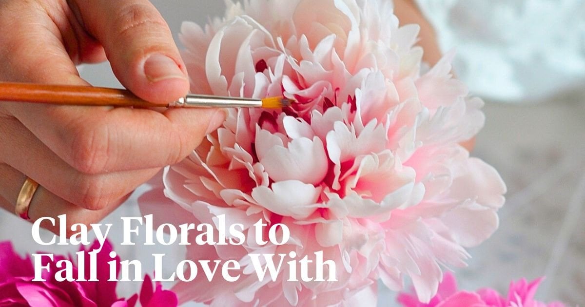 Julia Oleynik’s Ultra-Realistic Clay Flower Art