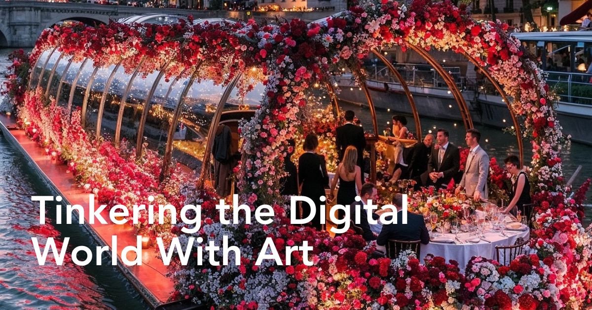 Tinkertailor Art Merges AI Mythology and Floral Fantasy