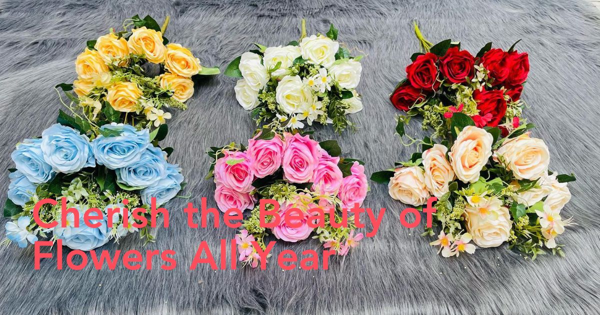 Taking Care of Colored Preserved Roses