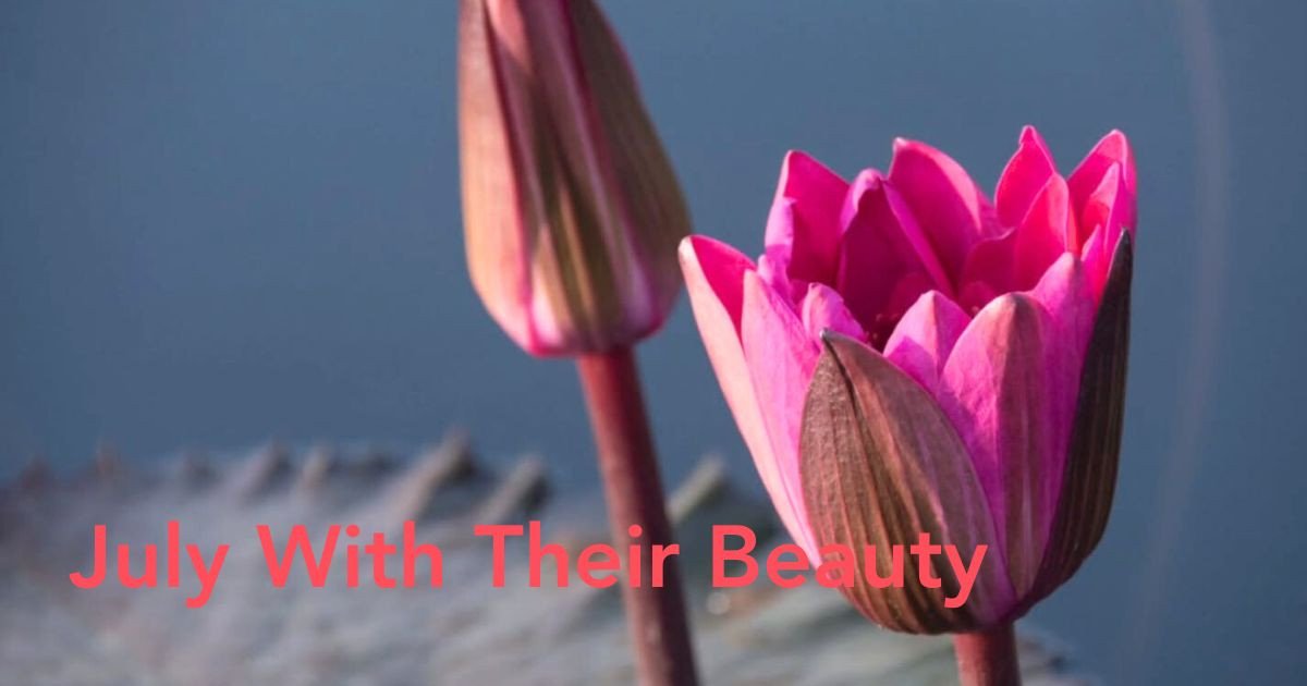 July birth flower water lily tattoo - Calaverastattoos.com