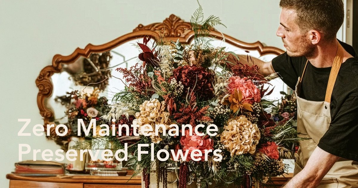 Verdissimo Preserved Flowers for Long Lasting Designs