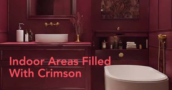 Crimson Nocturne Interior Ideas for Rich Rooms